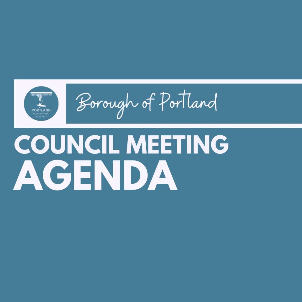 Borough of Portland Council Meeting, February 2, 2026 – Borough of Portland